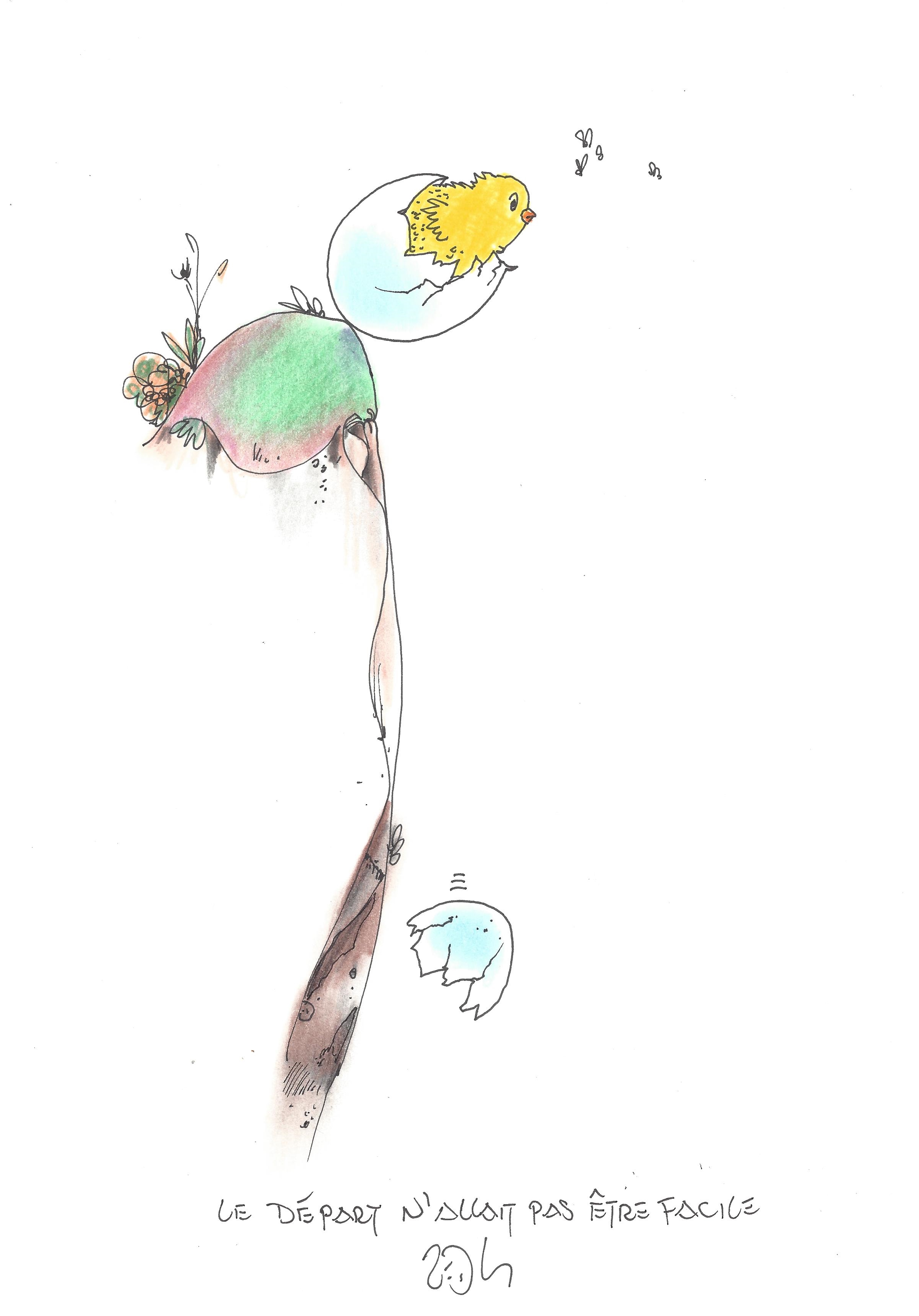 Drawing of the Day – 2916 – Dessin du jour | Frank Eric Zeidler